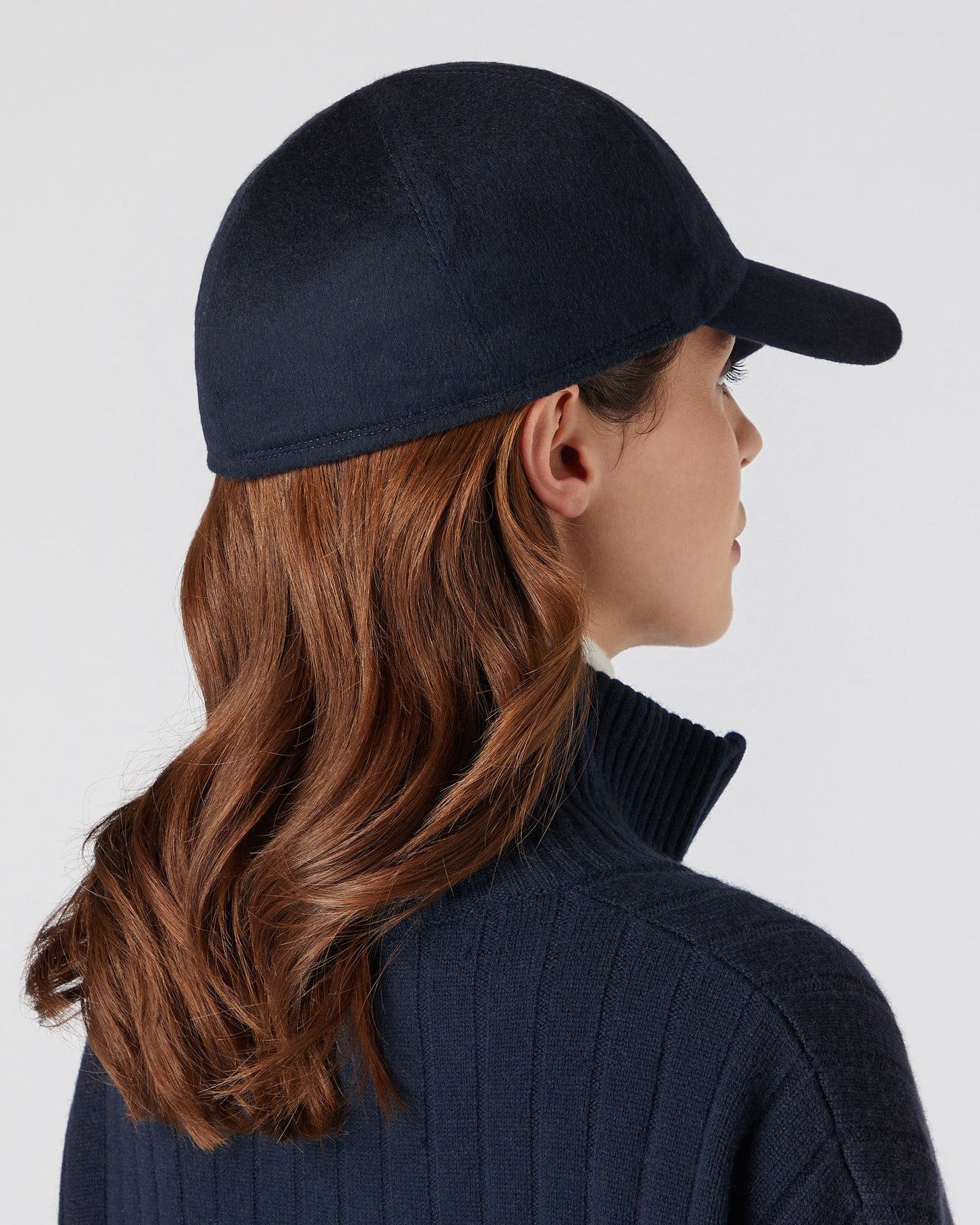 Unisex Cashmere Cap Navy | N.Peal